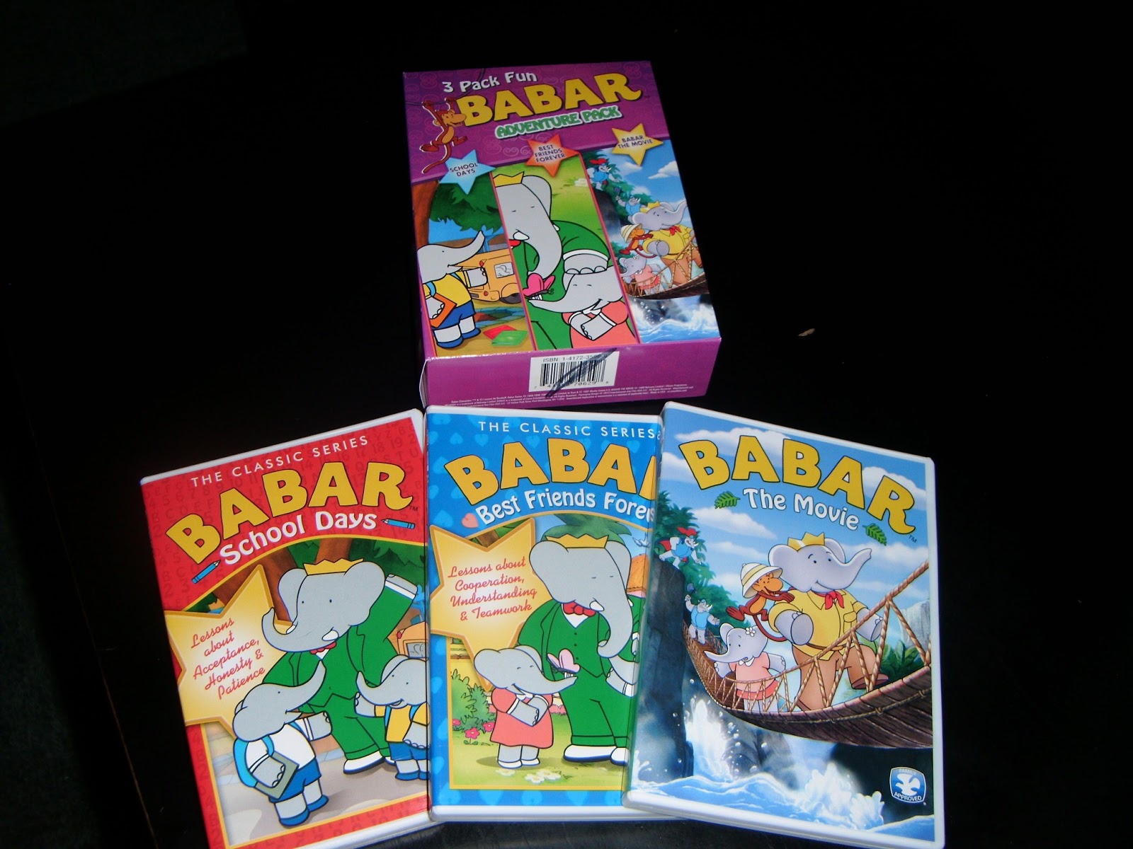 The ABCD Diaries: Babar Adventure Pack 3 DVD Set